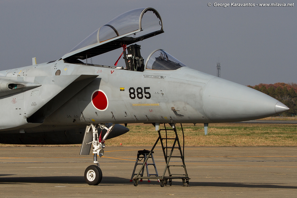 MILAVIA Air Shows - JASDF Hyakuri Air Show 2018 - 302 Hikotai Phantoms ...