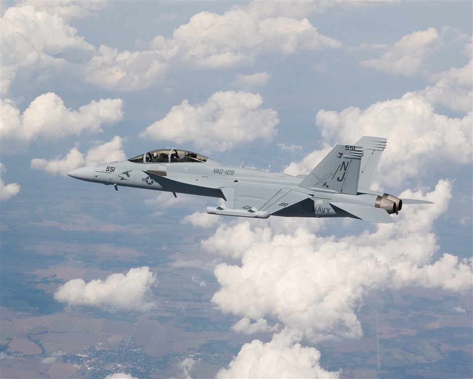 First Production EA-18G Growler Delivered - MILAVIA Military Aviation News