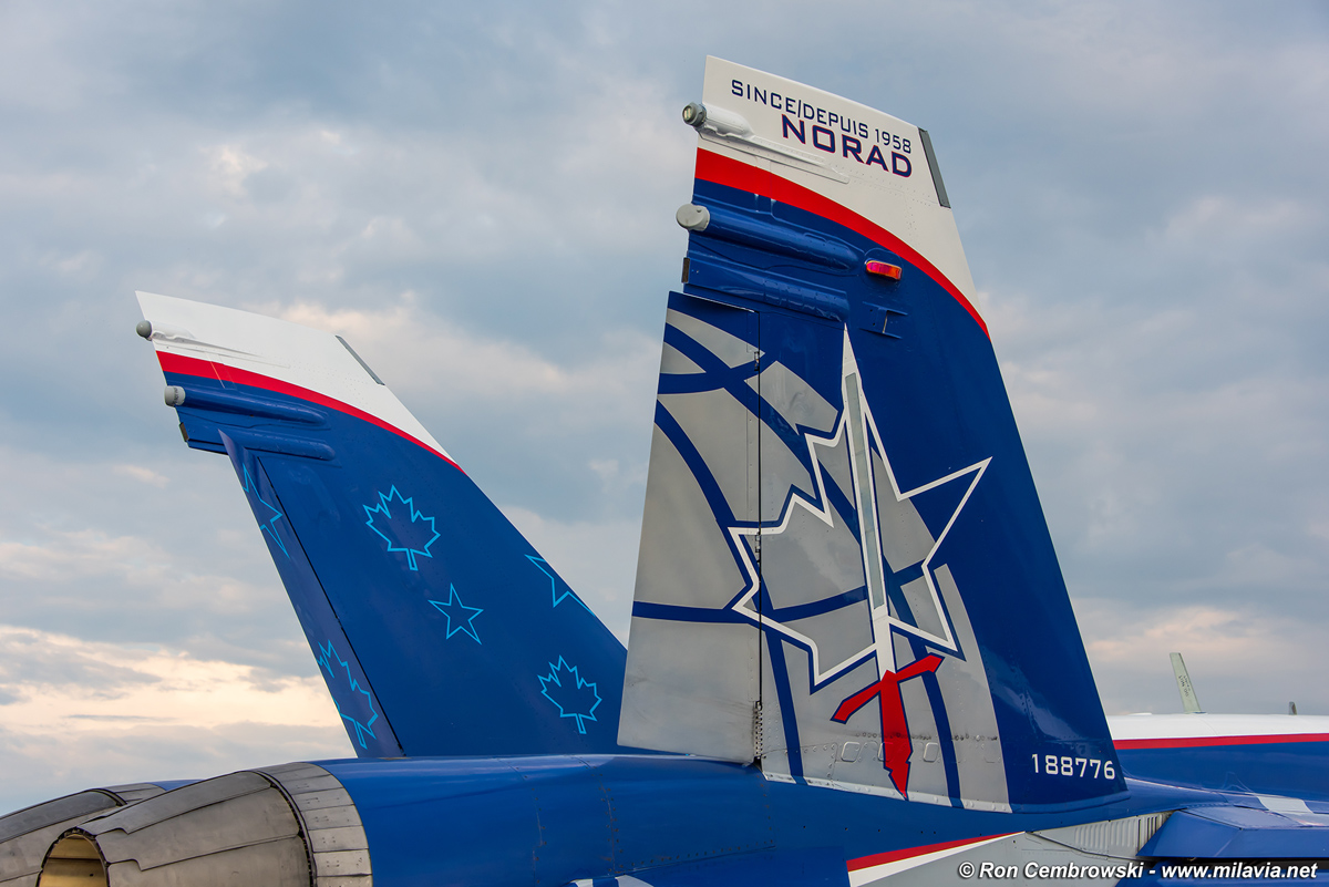 North American Aerospace Defense Command (NORAD) 60th Anniversary & CF ...