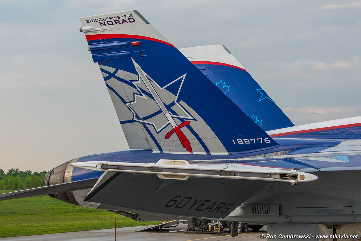 North American Aerospace Defense Command (NORAD) 60th Anniversary & CF ...