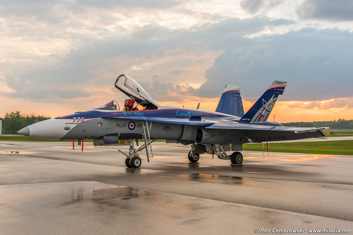 North American Aerospace Defense Command (NORAD) 60th Anniversary & CF ...