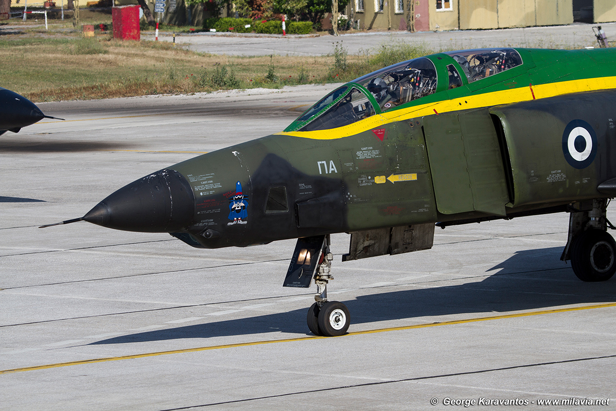 Hellenic Air Force RF-4E Recce Phantom II Retirement - 348 TRS, Larissa, Greece - MILAVIA ...