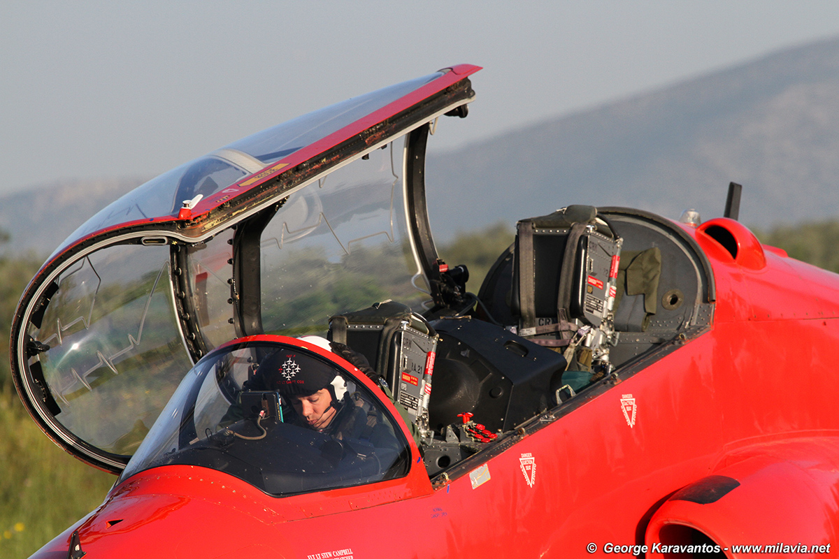 Springhawk 2016 - Red Arrows overseas training at Tanagra Air Base ...