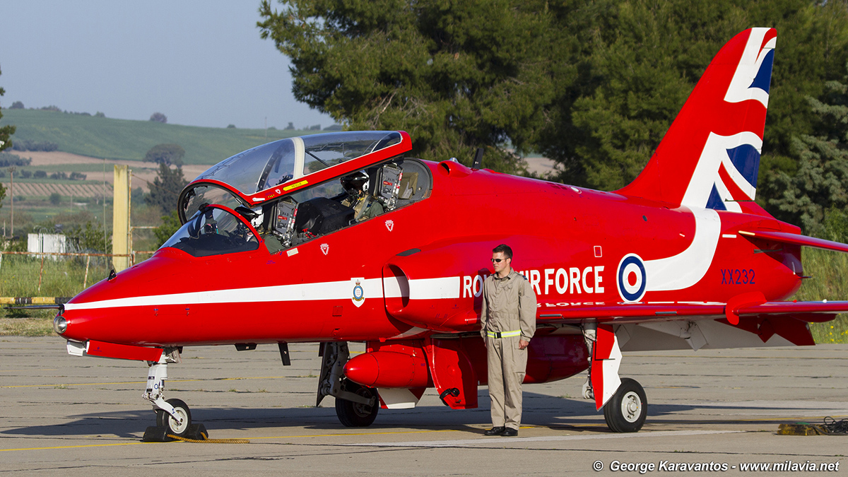 Springhawk 2016 - Red Arrows overseas training at Tanagra Air Base ...