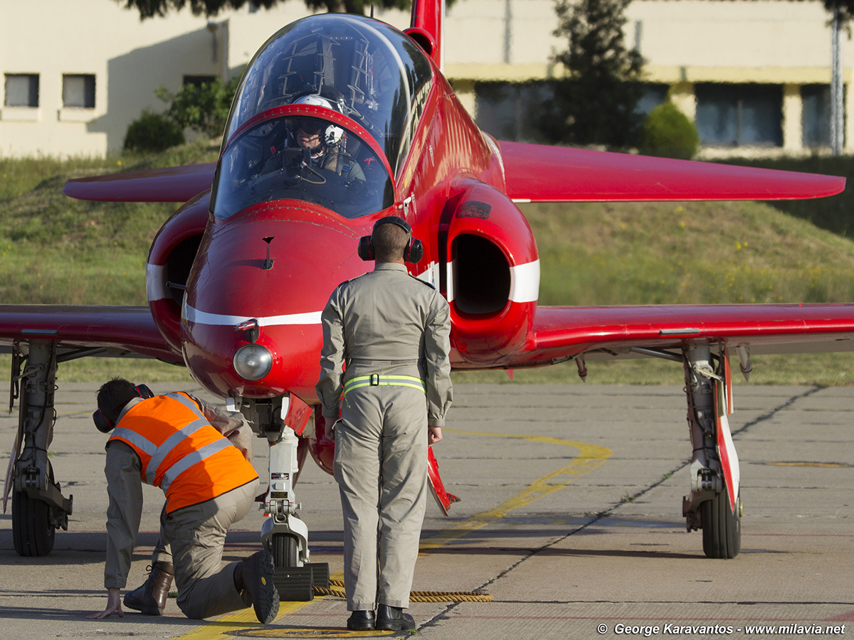 Springhawk 2016 - Red Arrows overseas training at Tanagra Air Base ...