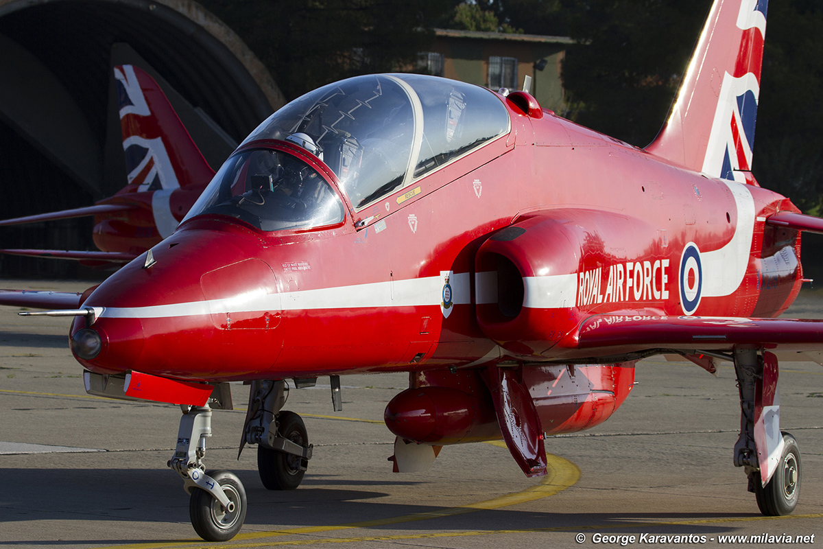 Springhawk 2016 - Red Arrows overseas training at Tanagra Air Base ...