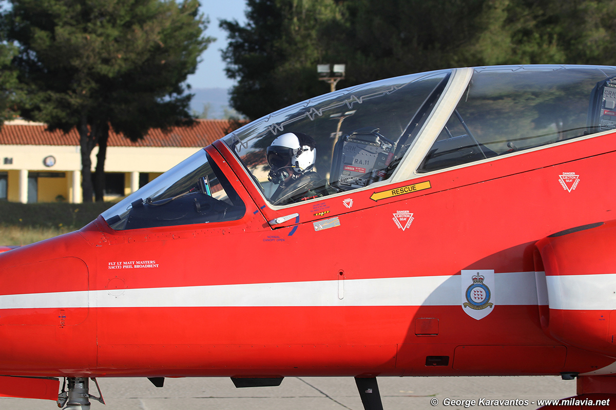 Springhawk 2016 - Red Arrows overseas training at Tanagra Air Base ...