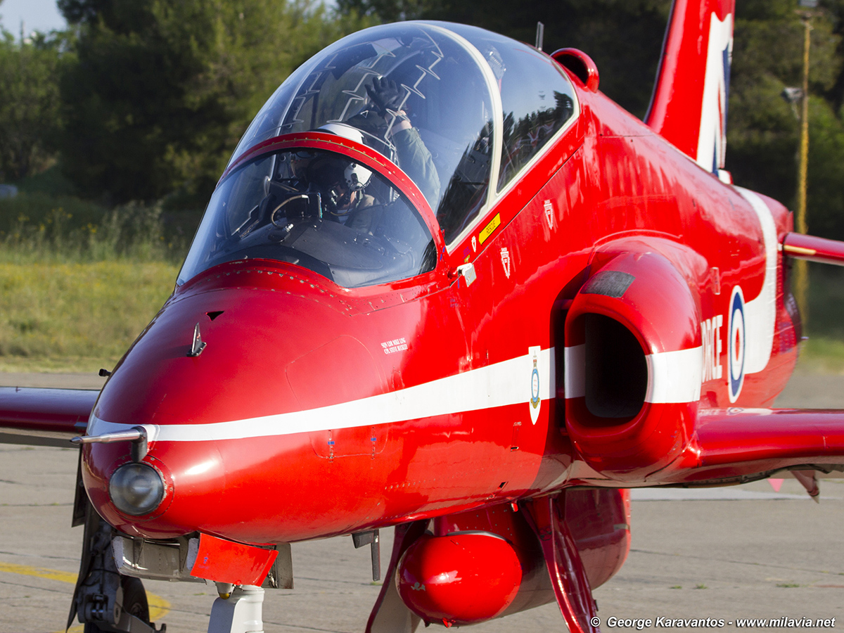 Springhawk 2016 - Red Arrows overseas training at Tanagra Air Base ...