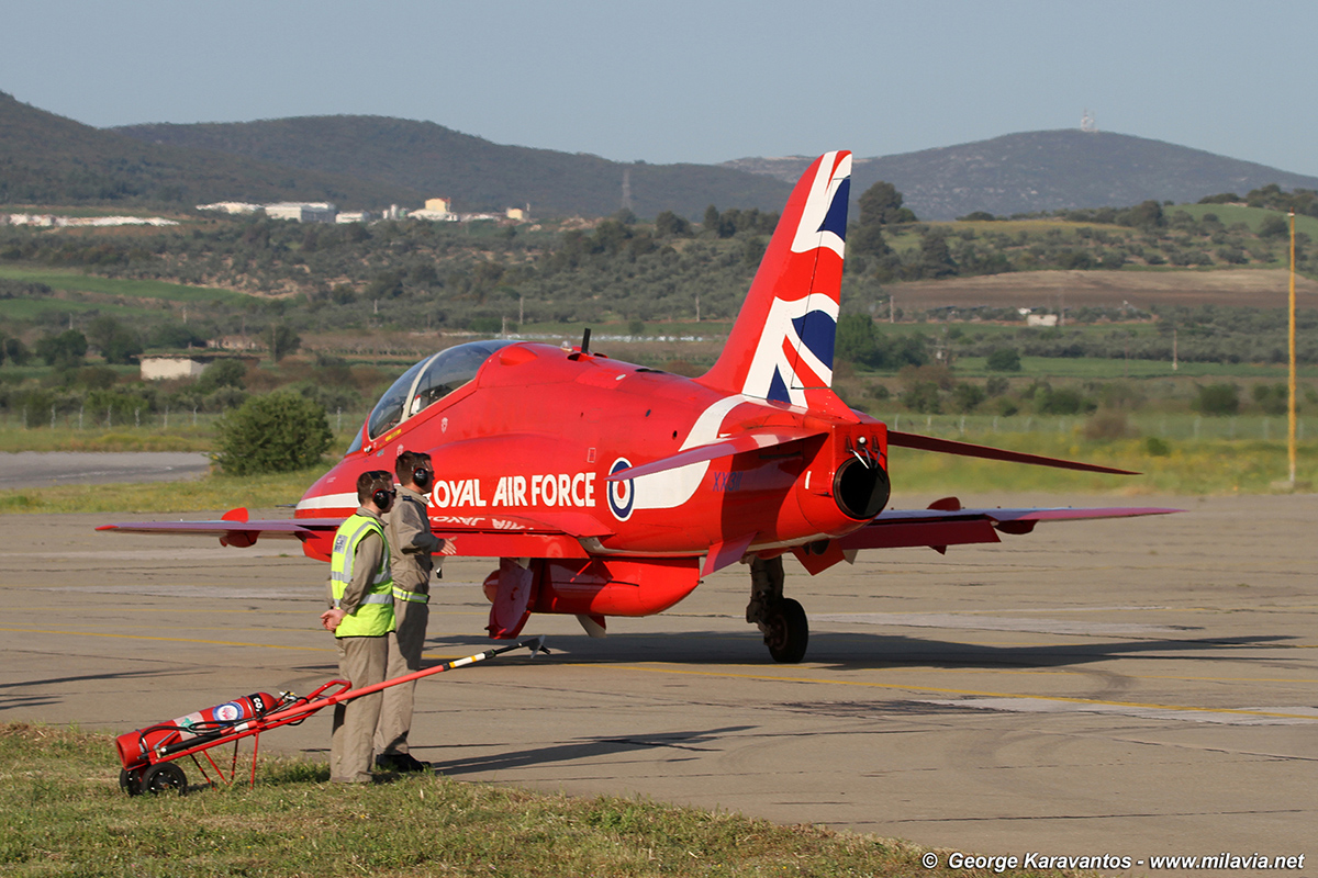 Springhawk 2016 - Red Arrows overseas training at Tanagra Air Base ...