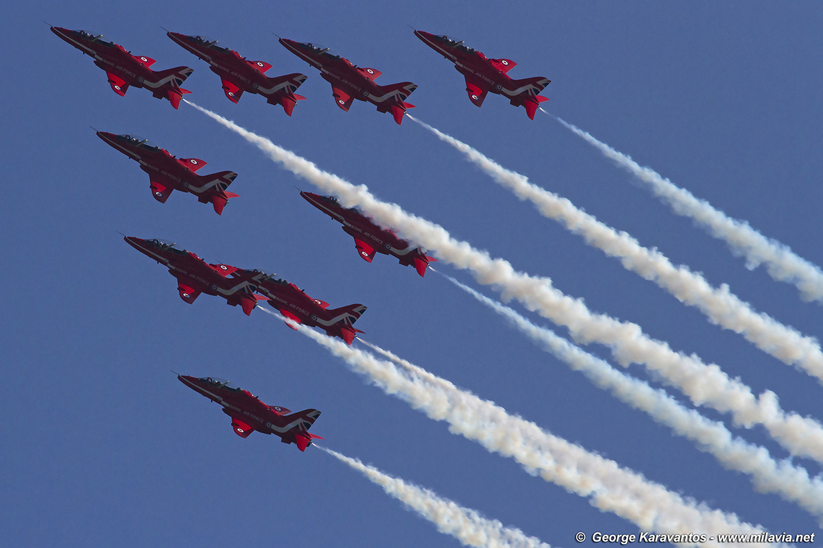 Springhawk 2016 - Red Arrows overseas training at Tanagra Air Base ...