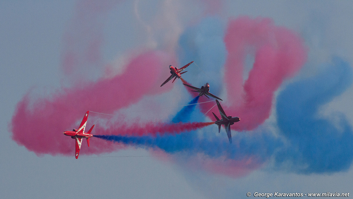 Springhawk 2016 - Red Arrows overseas training at Tanagra Air Base ...