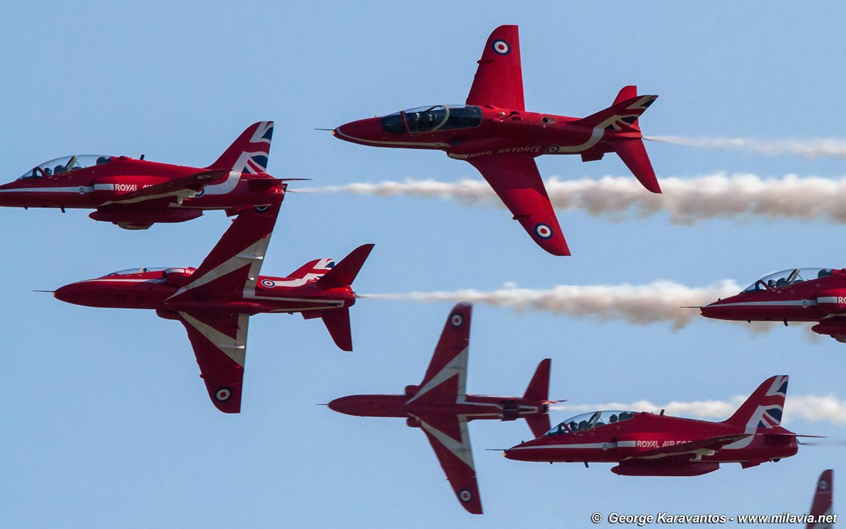 Springhawk 2016 - Red Arrows overseas training at Tanagra Air Base ...