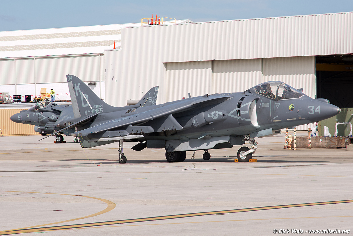 VMAT-203 - USMC AV-8B Harrier Pilot Training MCAS Cherry Point, North ...
